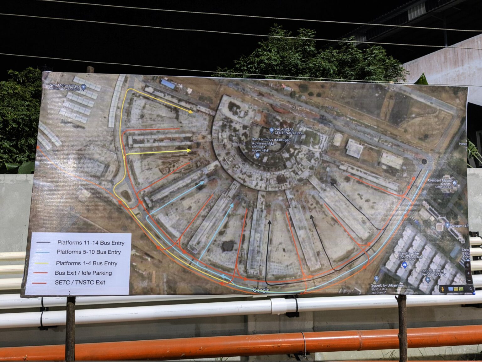 KCBT (Kilambakkam) MTC Bus Routes and Bus Timings